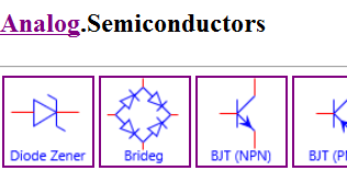 PyAMS: Ideal semiconductors analog electrical components