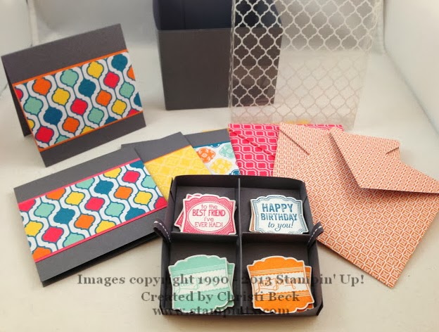 StampinTX: Note Card Gift Set in a Box