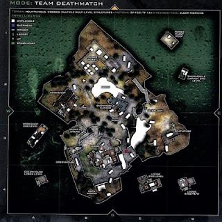 CALL OF DUTY MODERN WARFARE 2: mapas