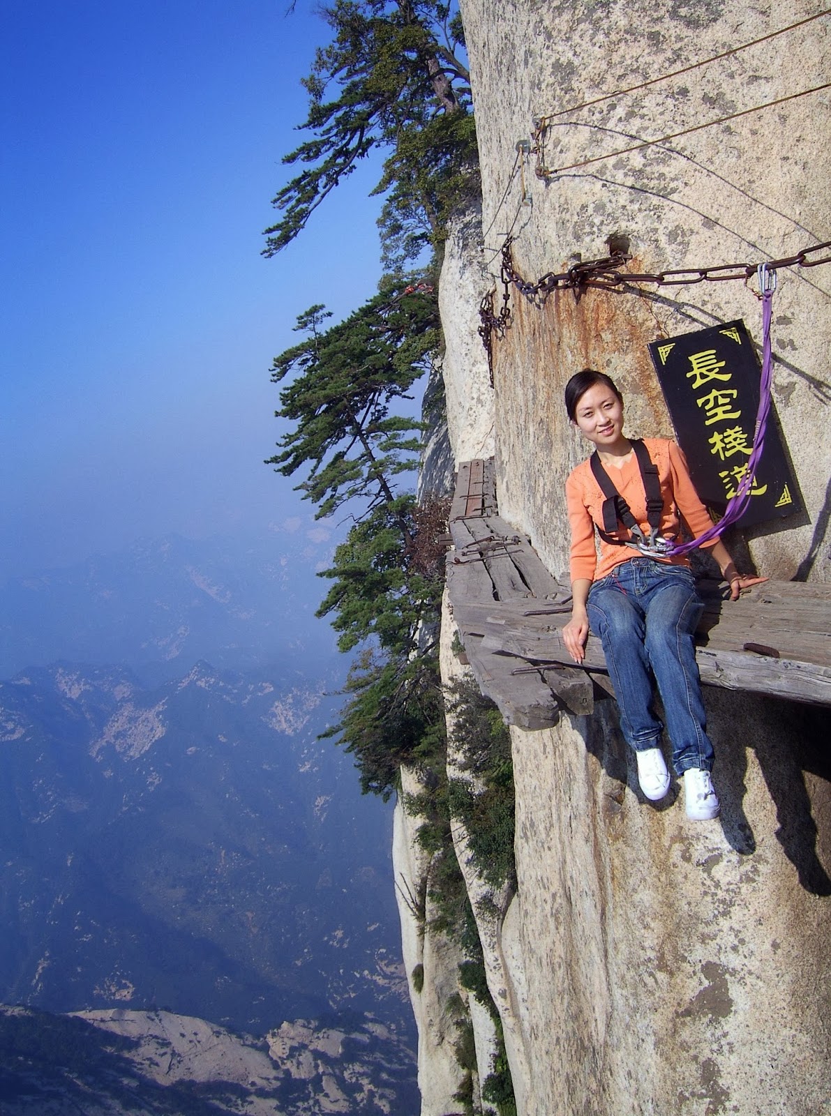 Pinceladas Actuales: Huashan, China, La Montaña Sagrada