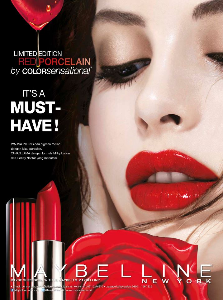 Maybelline Red Porcelain by ColorSensational | The Brown Skinned Girl's ...