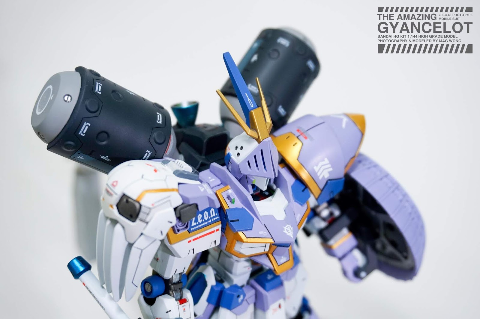 Custom Build: HGBF 1/144 "The Amazing" Gyancelot