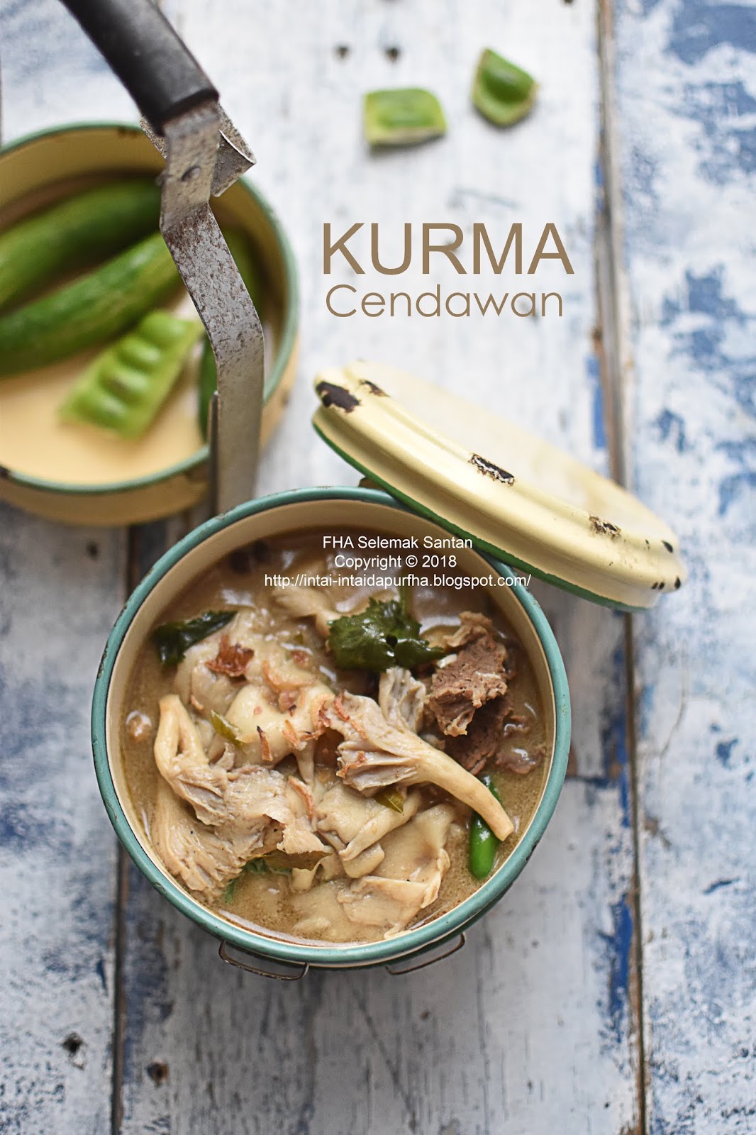 KURMA CENDAWAN yang sangat sedap ...berbaloi masak seperiuk besar - FHA ...