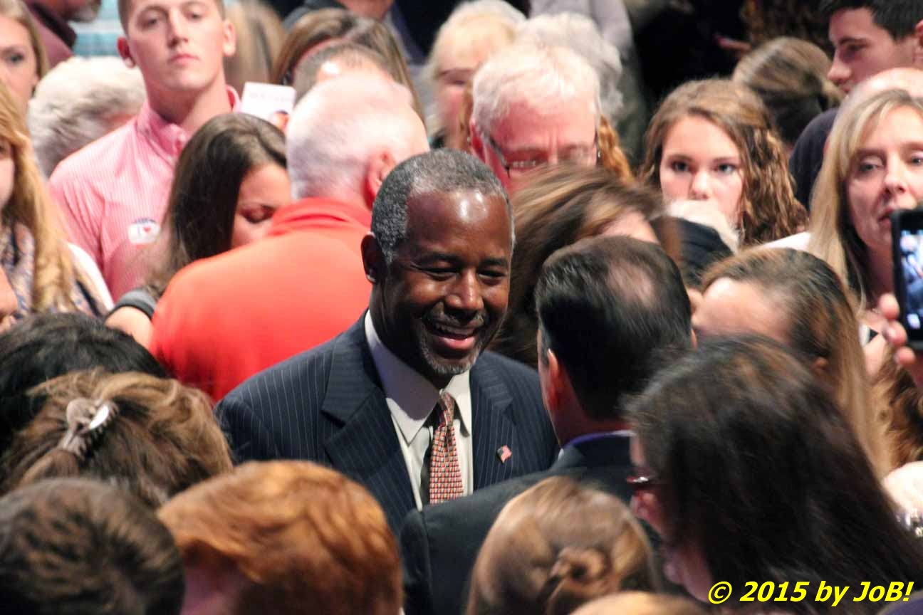 Journalism or Bust!: A/V: Carson Rally at Cedarville University