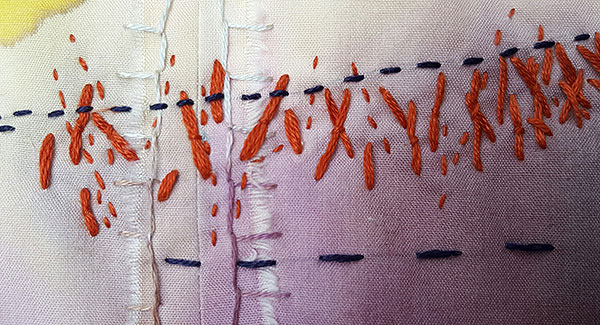 An Artist's Life For Me!: Experimentation: Drawing in Stitch