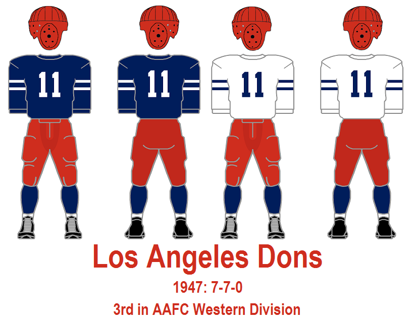 Bill's Update Blog: 1947-49 Los Angeles Dons