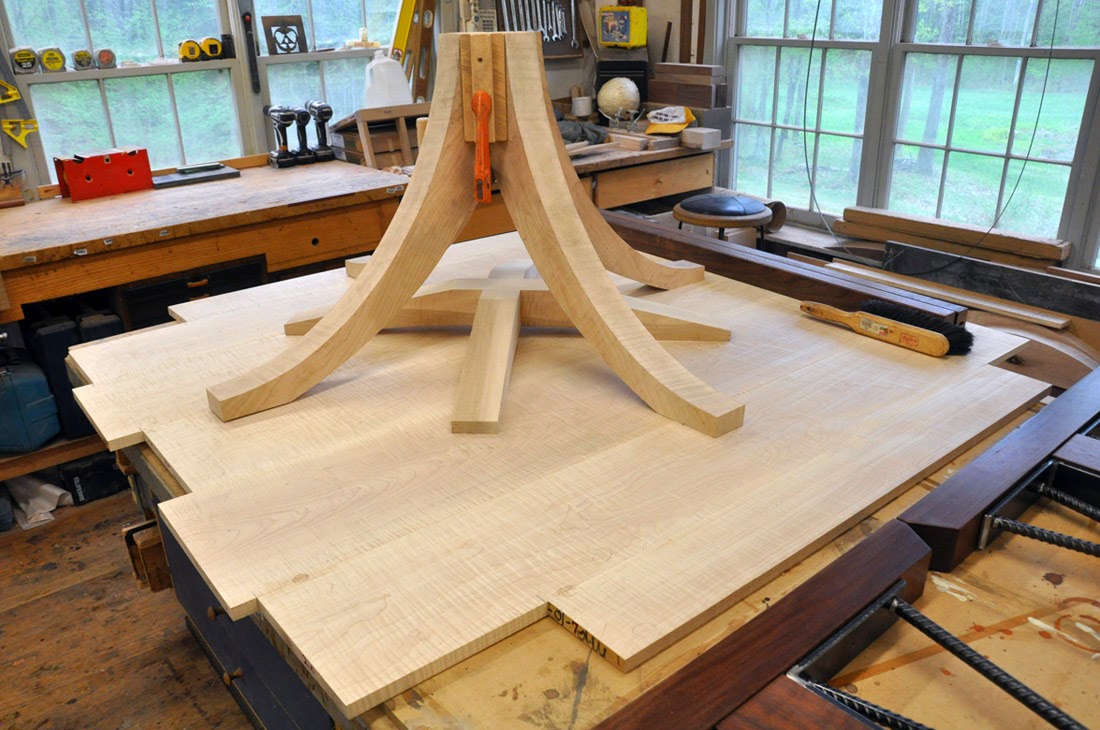 Dorset Custom Furniture - A Woodworkers Photo Journal: a curly maple ...