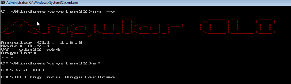 Step by step process to Create Project in Angular 5 ~ Mani chandra