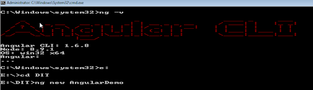 Step by step process to Create Project in Angular 5 ~ Mani chandra