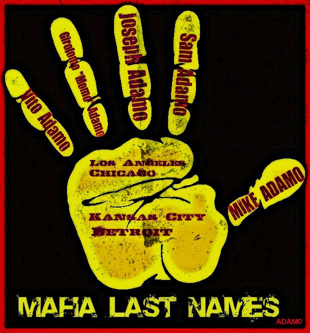 Tony Adamo NU JAZZ VOCAL TRIP BOP SPOKEN WORD MAFIA LAST NAMES Art By tony-adamo-nu-jazz-vocal-trip-bop-spoken-word-mafia-last-names-art-by