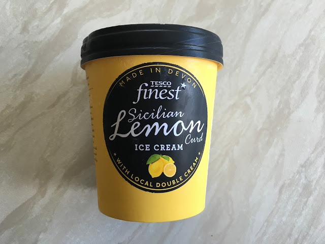 Reaching for Refreshment : Review- Tesco Finest Sicilian Lemon Curd Ice ...