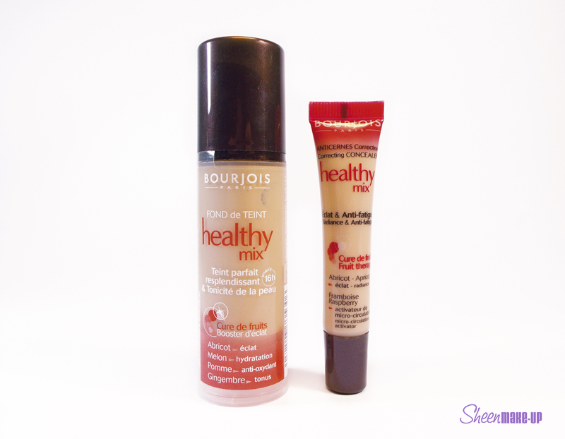 Bourjois: Healthy Mix Foundation e Healthy Mix Concealer