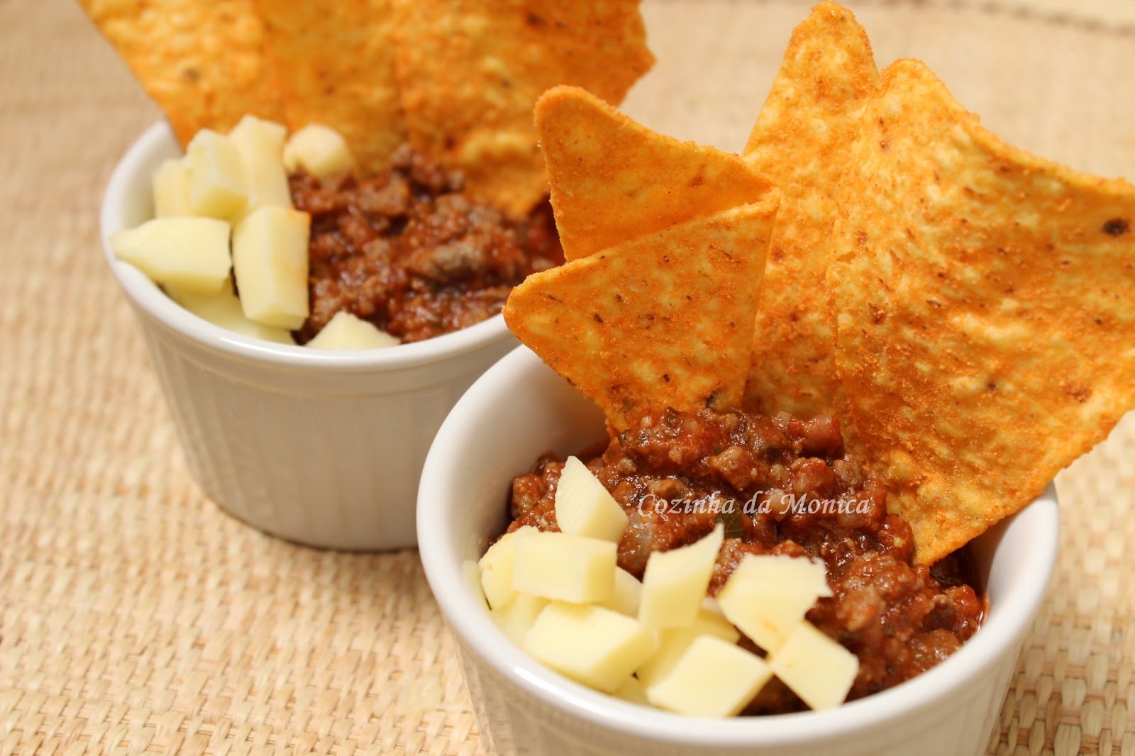 COZINHA DA MONICA: Festa instantânea - Comida mexicana - Chilli, Tacos ...