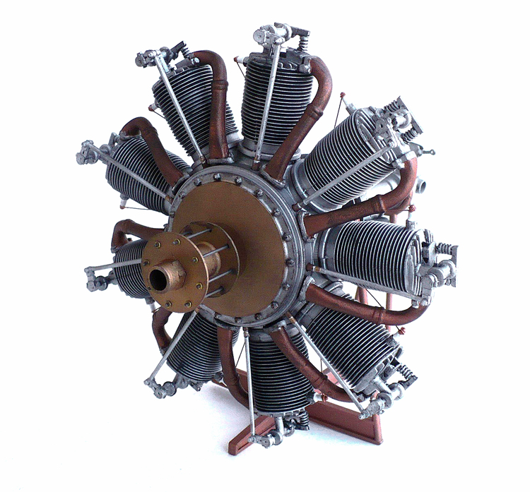 The Great Canadian Model Builders Web Page!: Le Rhone Type 9C