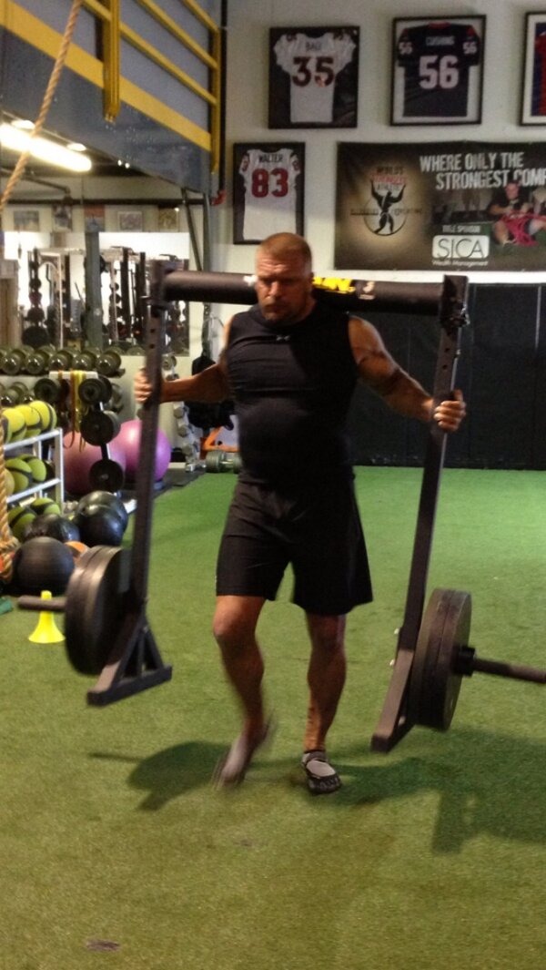 Wrestling Zone: Photo Of HHH Training On Sunday