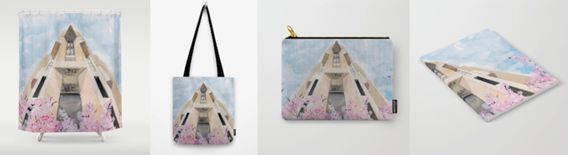 Robarts Library : The Subtle Pyramid of Toronto in Spring