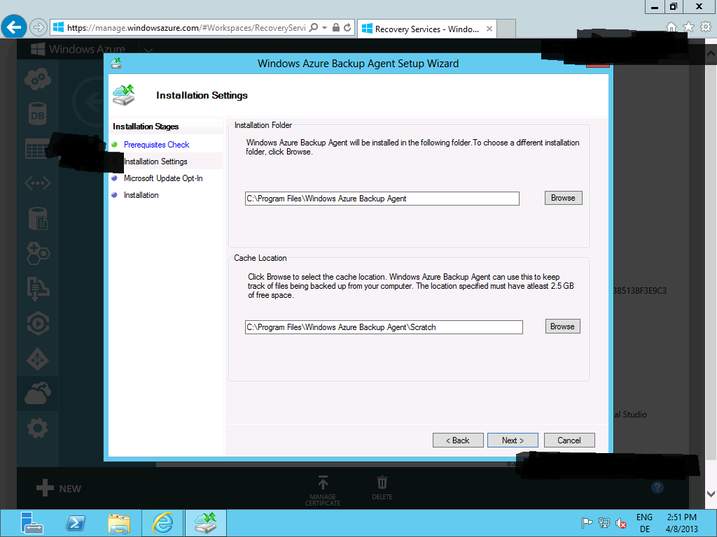 awsomedevsigner: Windows Azure Recovery Services - Now Available!