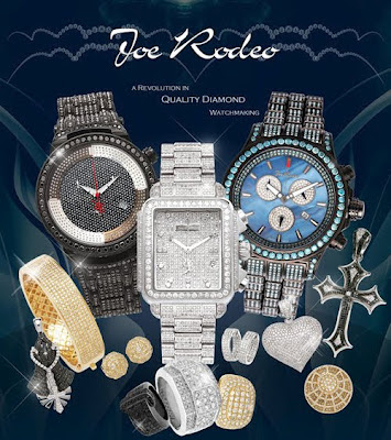 24diamonds.com Blog: Diamond Bling Watches by Joe Rodeo at 24diamonds.com