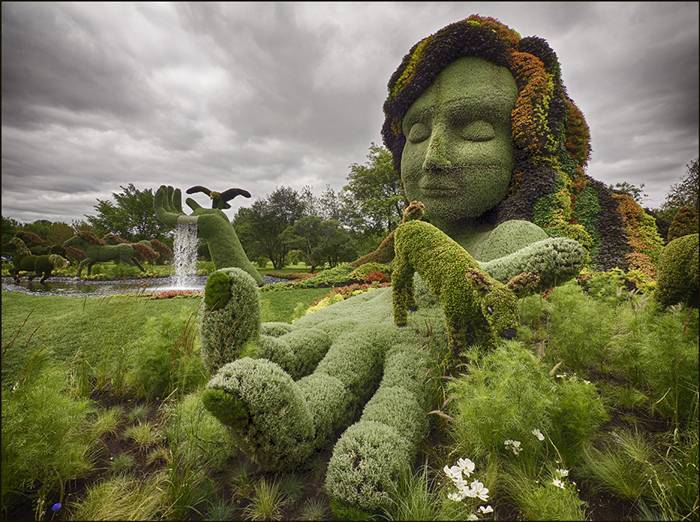 World Latest Routine News: Amazing Plant Sculptures at the Montreal ...