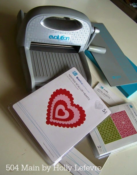 504 Main by Holly Lefevre: Simply Rustic Embossed Metal Heart Art