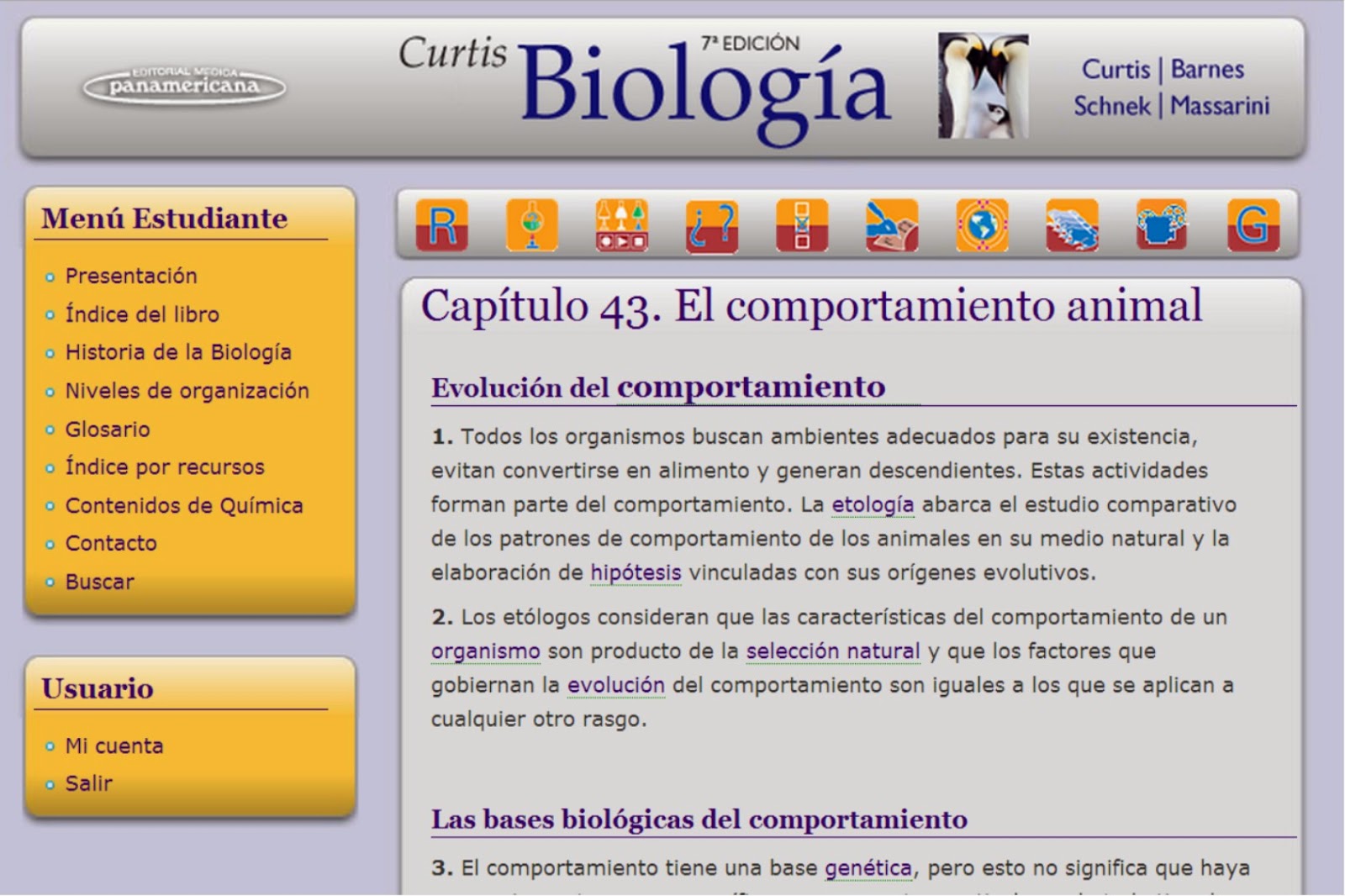 Biología en la secundaria: El comportamiento animal