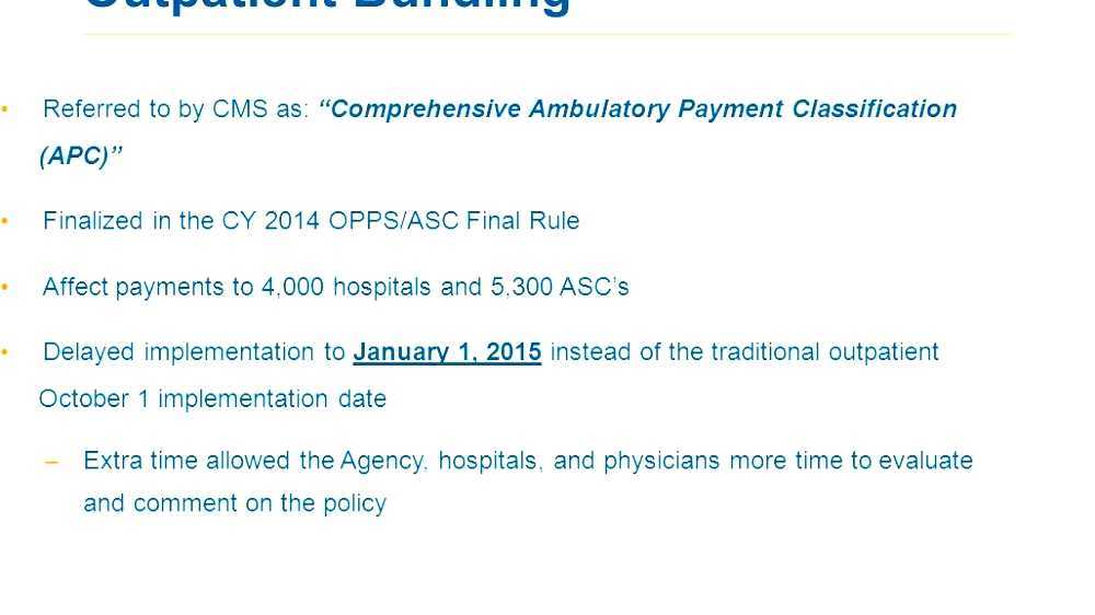Ambulatory Payment Classification