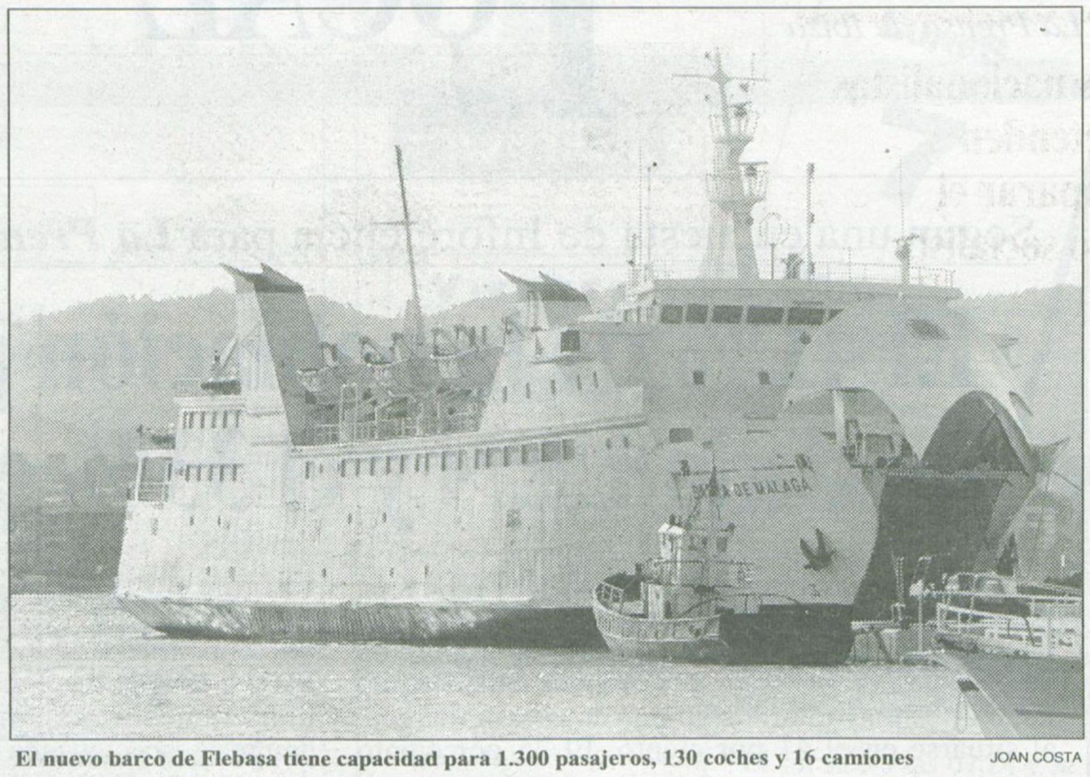 FERRYBALEAR: El Ferry "Don Candido" rumbo a Sevilla