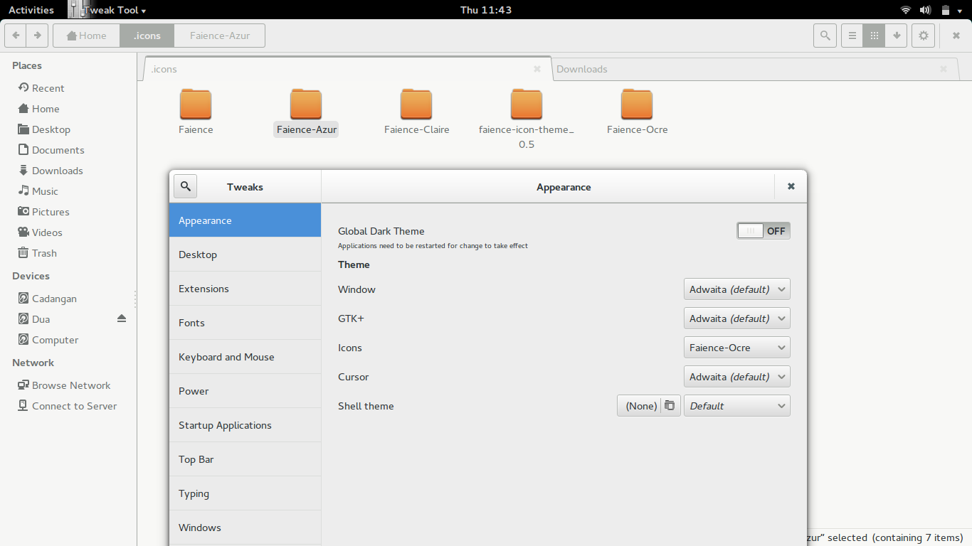Beginner GNOME Desktop Customization Guide