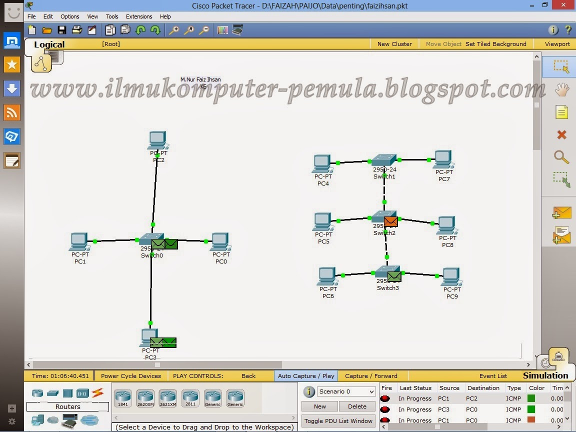 Free Download Cisco Packet Tracer + Pengertian ~ ilmu komputer-pemula