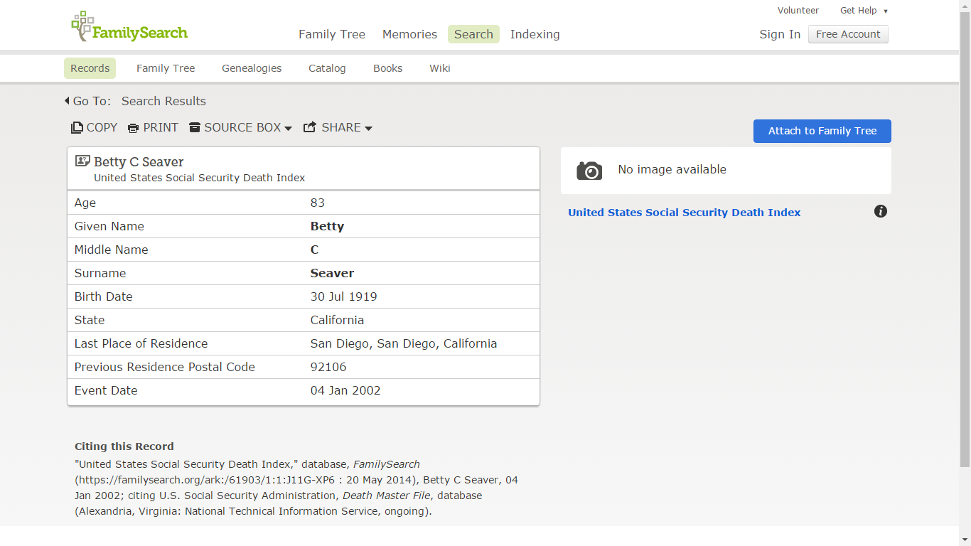 Genea-Musings: My Favorite Record Collections - #2: U.S. Social ...