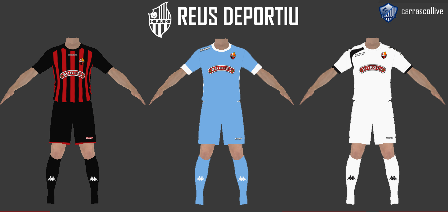José Carrasco: TODOS los Kits de Segunda B