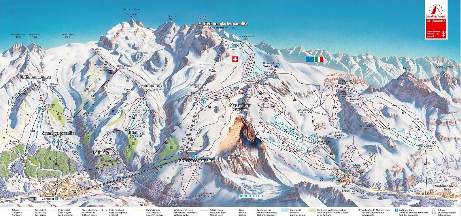 Laure and Quarup: Flashback: Milan and Zermatt (January 2011)
