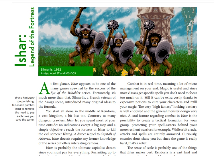 Indie Retro News: The CRPG Book Update 19 - 528 pages of classic RPG ...