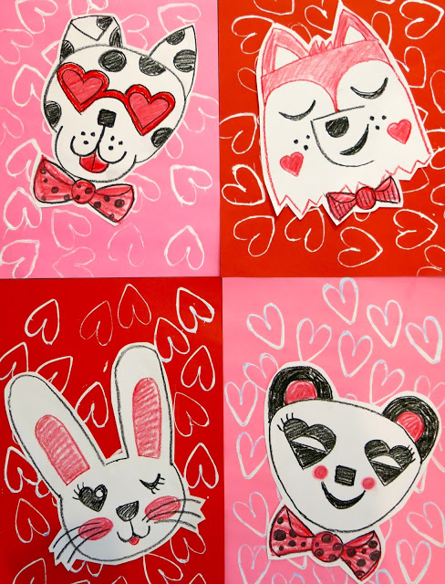Cassie Stephens: In the Art Room: Top 15 Fave Valentine's Day Lessons!