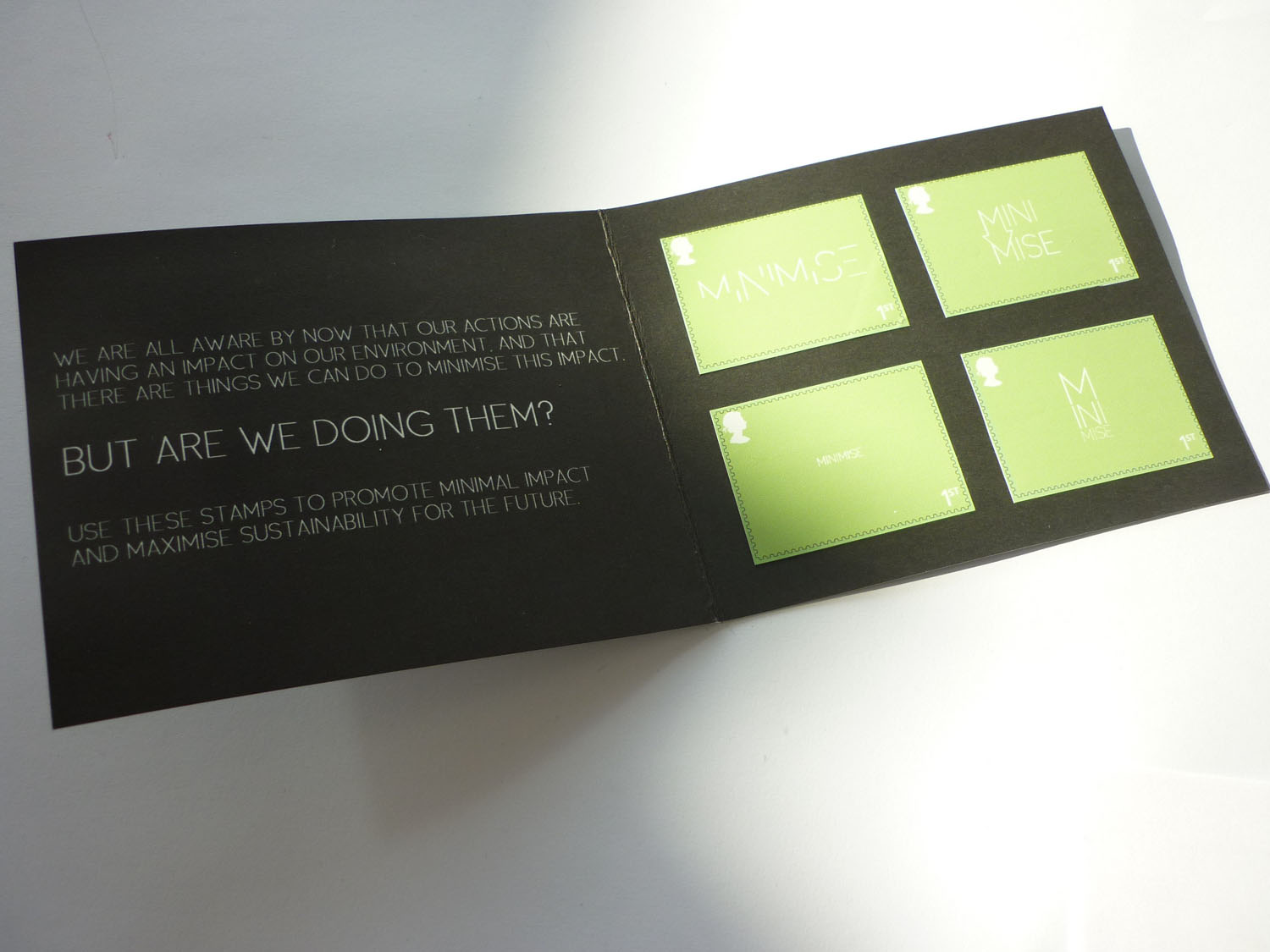 Design Practice Blog: Finished Stamp Booklet