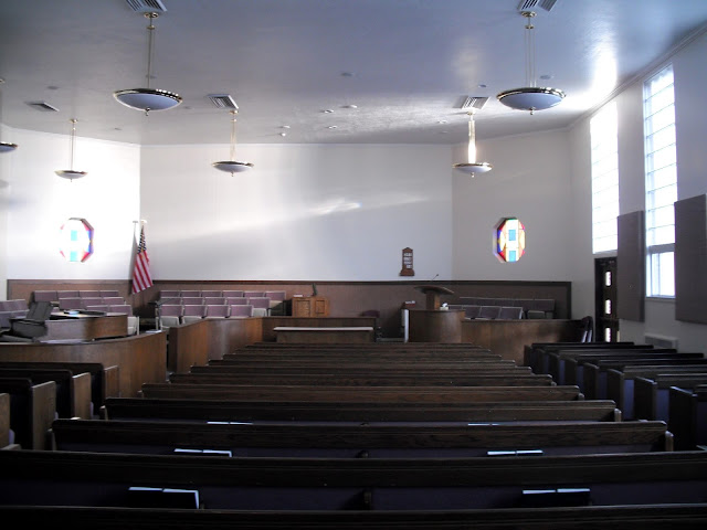 Historic LDS Architecture: Twelfth Ward: Chapel Interior