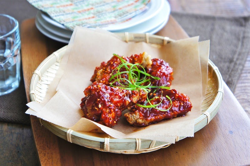 Korean Fried Chicken~양념통닭 (Yangnyeom Tongdak/Yang Nyeom Tong Dak)