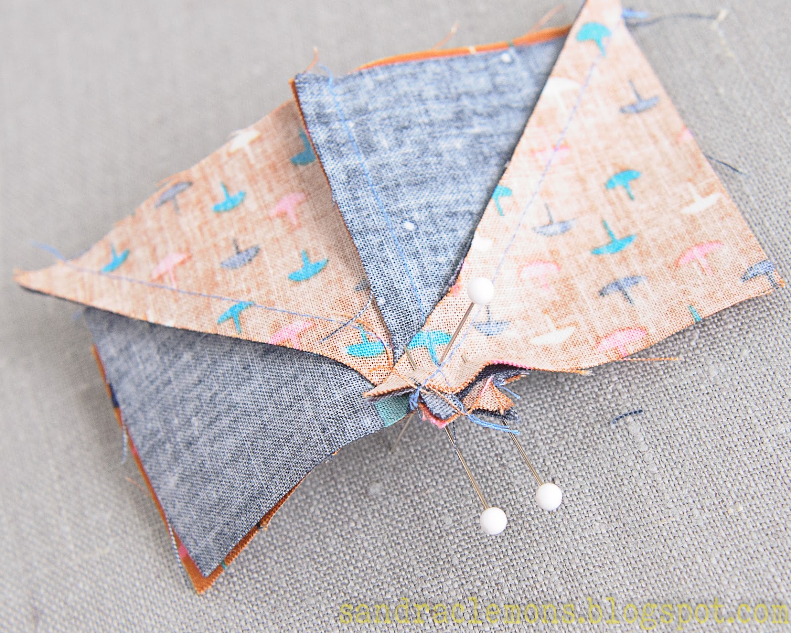 Sandra Clemons: How to Pin and Lock Patchwork Seams