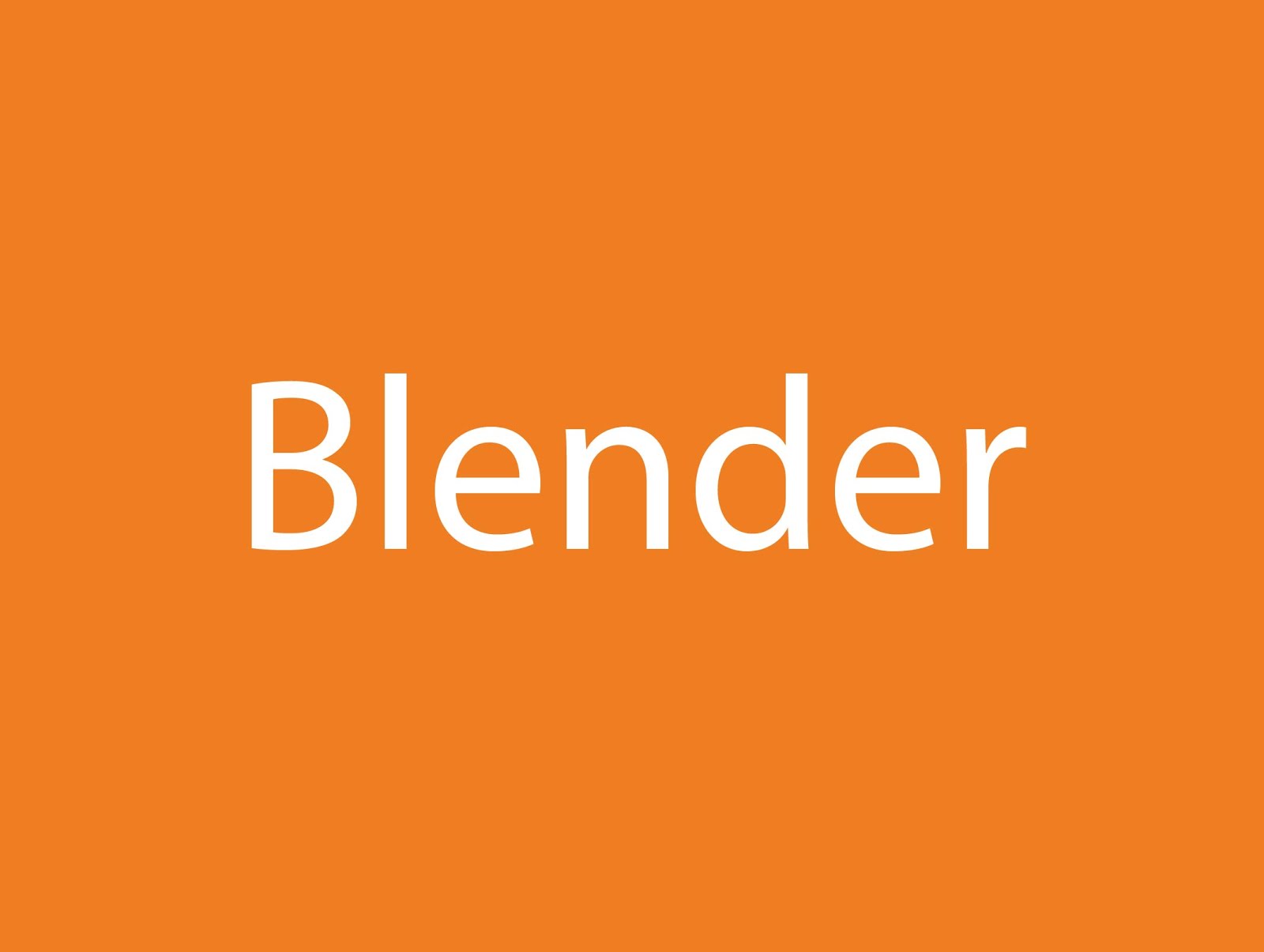 Blender: Una opción efectiva.