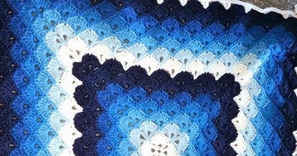 Beautiful Skills - Crochet Knitting Quilting : Beautiful shells blanket ...