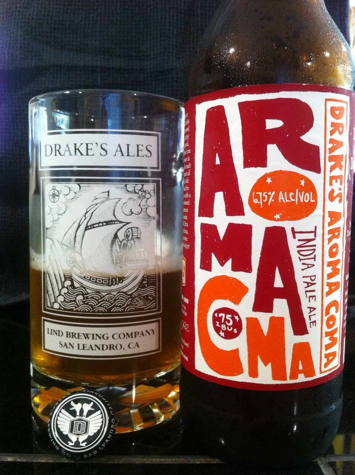 NorCal Beer Blog: Drake’s Brewing Aroma Coma India Pale Ale
