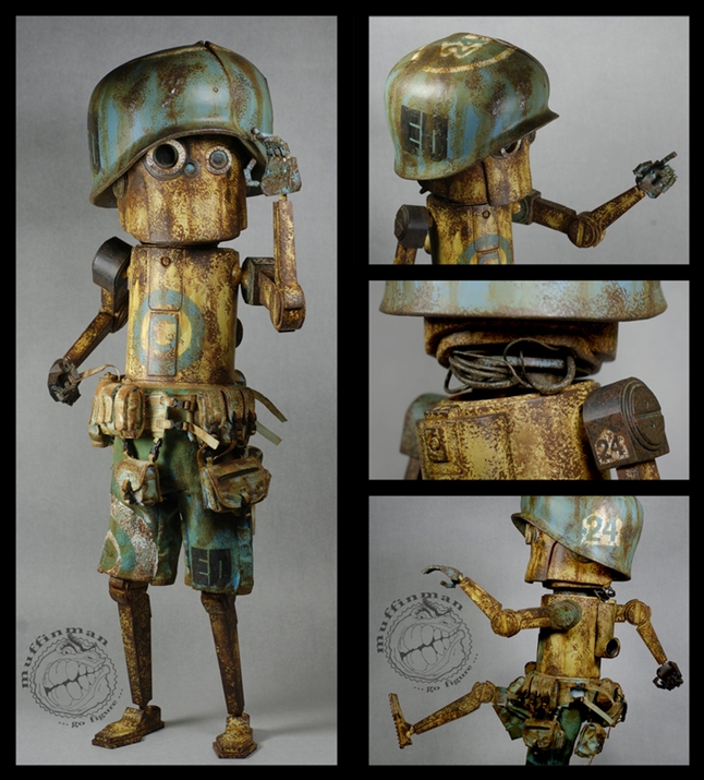 J.ME. (￣ε(#￣): I AM LEGION (threeA Custom Toy Show) @ 1:AM Gallery (11. ...