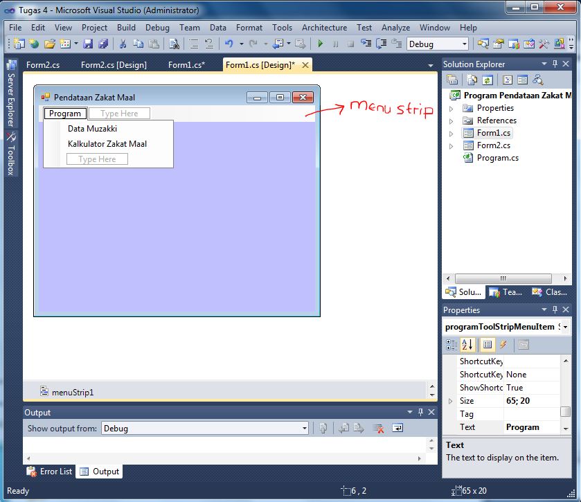 Chendikiany: Membuat Form MDI dan Memanggil Aplikasi Console lewat ...