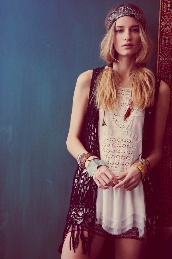 I want pretty: LOOK- Outfits con estilo Bohemio-Chic/Boho-chic style