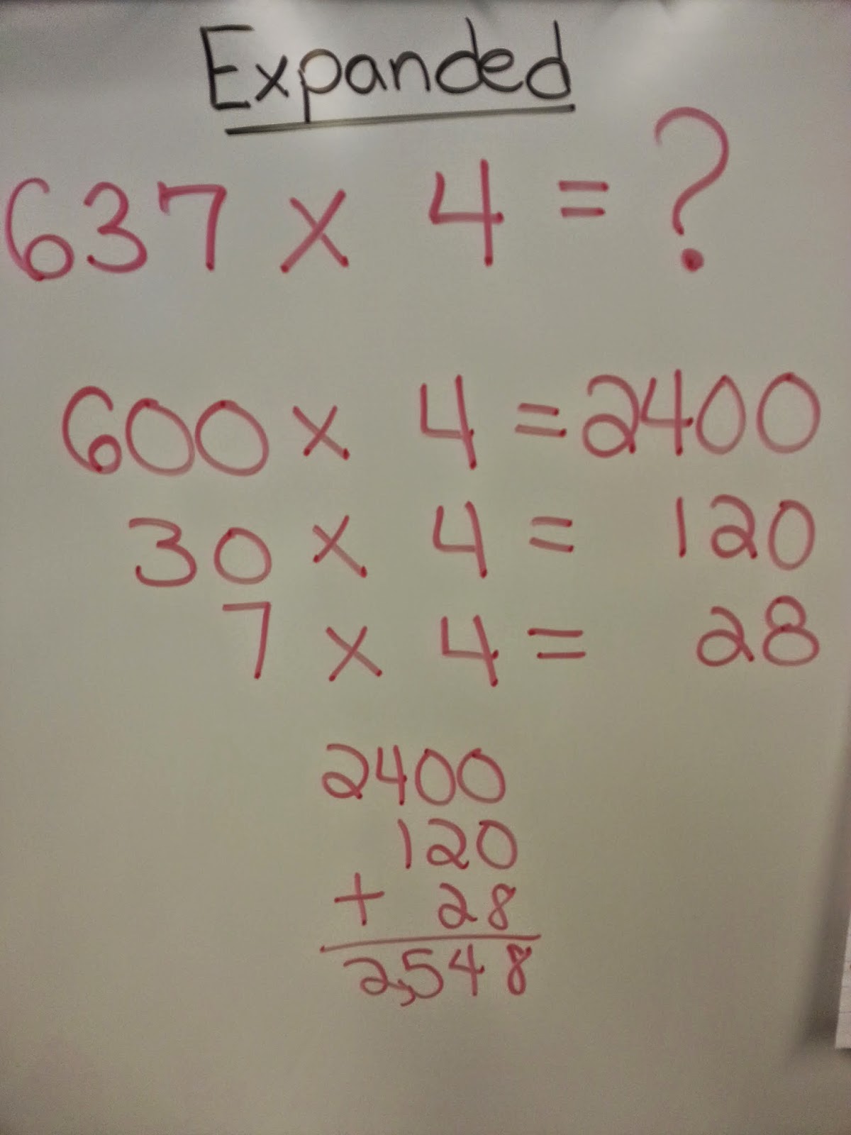 Peanuts Gang 207: Understanding 4th grade Multiplication
