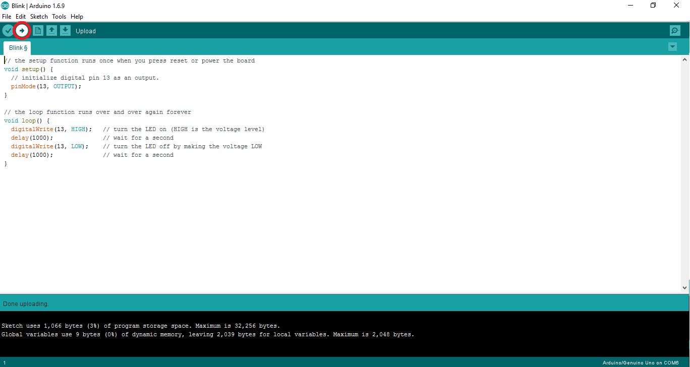 Sinhala Arduino: Arduino 3 වන ලිපිය - පලවෙනි CODE එක ලියමු