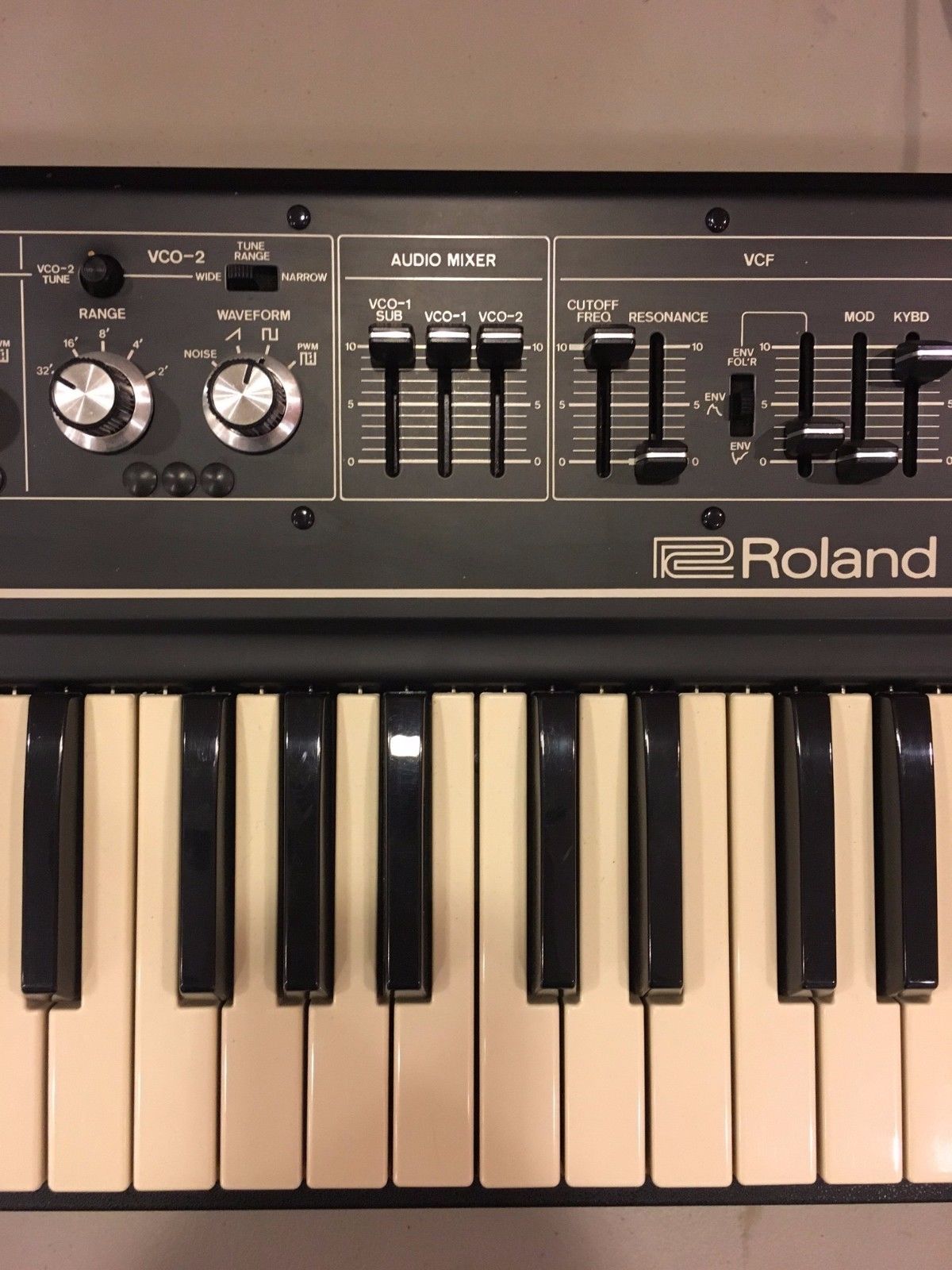 MATRIXSYNTH: Roland SH-2 Vintage Analog Keyboard Synthesizer SN 106944