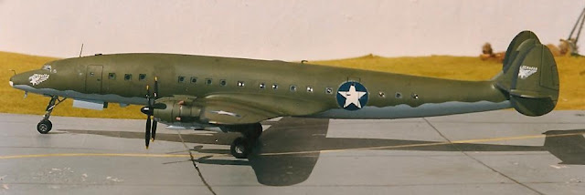 Happyscale-Modellbau: Lockheed C-69 Constellation - Heller 1/72