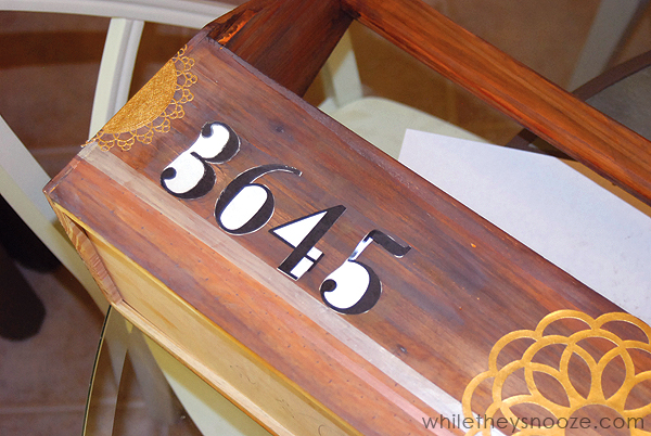 While They Snooze: DIY House Number Planter