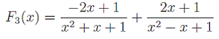 La décomposition d'une fraction rationnelle en éléments simples - Algèbre